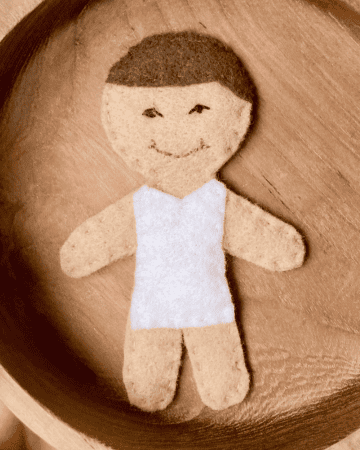 Felt Doll Child (Pattern & Tutorial) - Life On Knoll 22