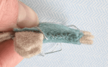 Felt Pocket Pals : Farmer Rabbit - Life On Knoll 22